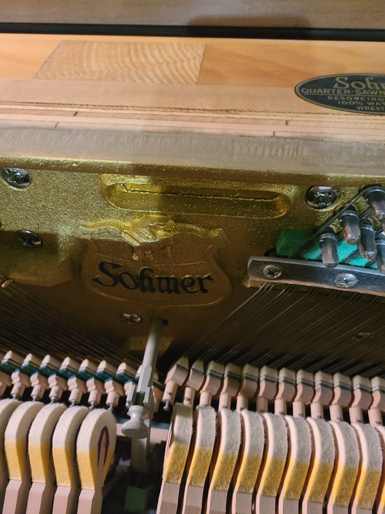 Sohmer Professional 46" yr. 1975 - Christine's Piano